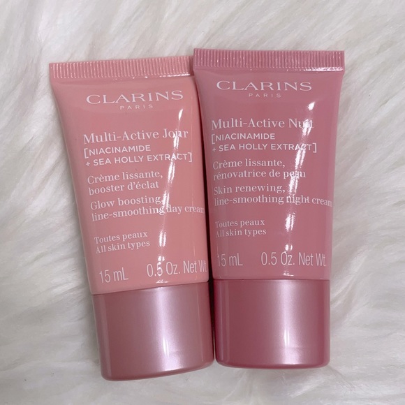 Clarins | Skincare | Clarins Multiactive Day Night Cream Mini Duo ...